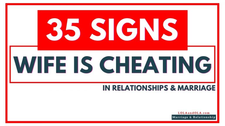 35 Warning Signs Your Wife is Cheating